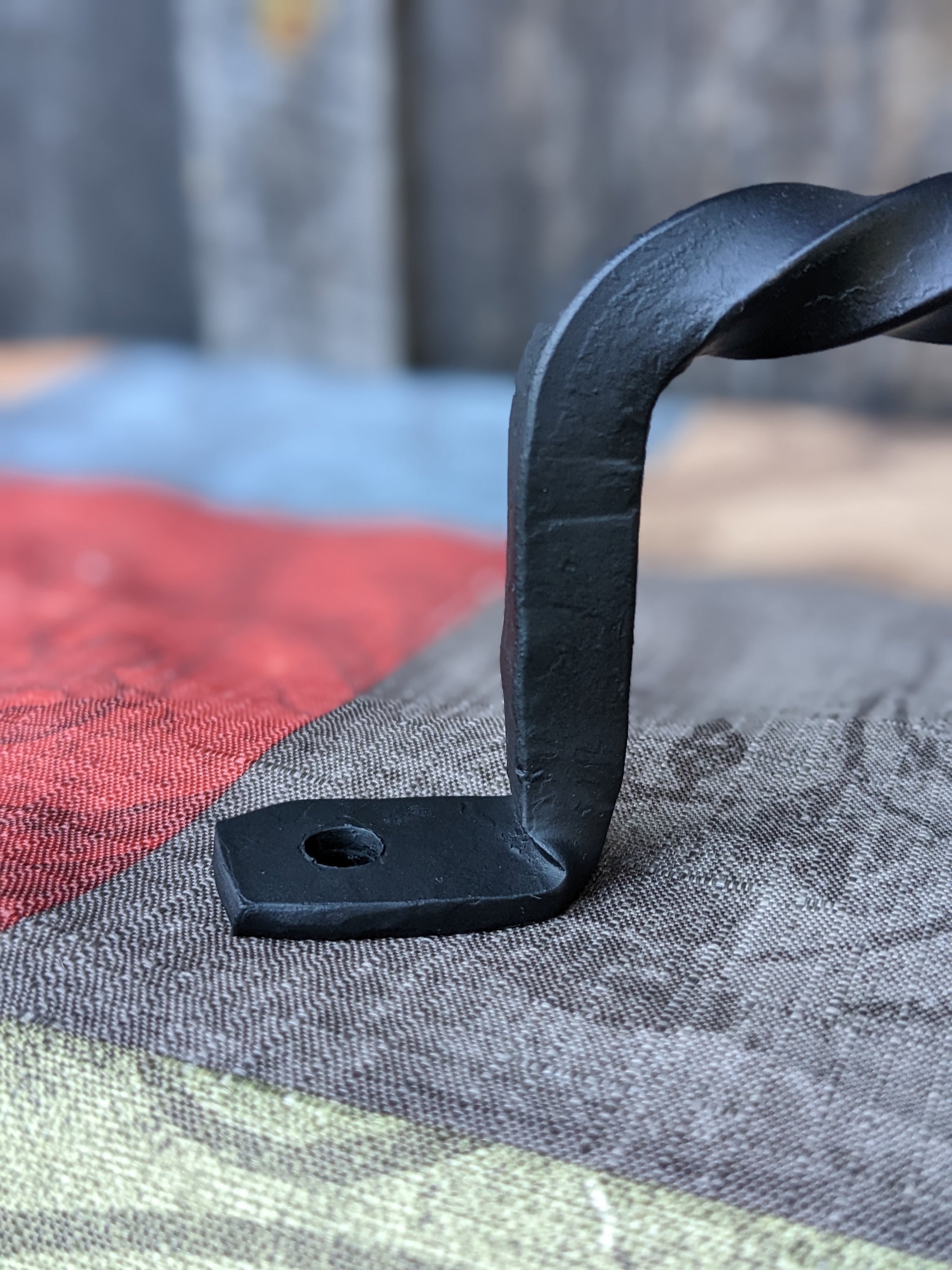 Set of 2 Twisted Hand Forged Handles – The Forge at Pleasant Valley Farm