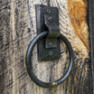 Single Large Brazed Round Ring Hand Forged Handle, Door Pull, Door Kno ...