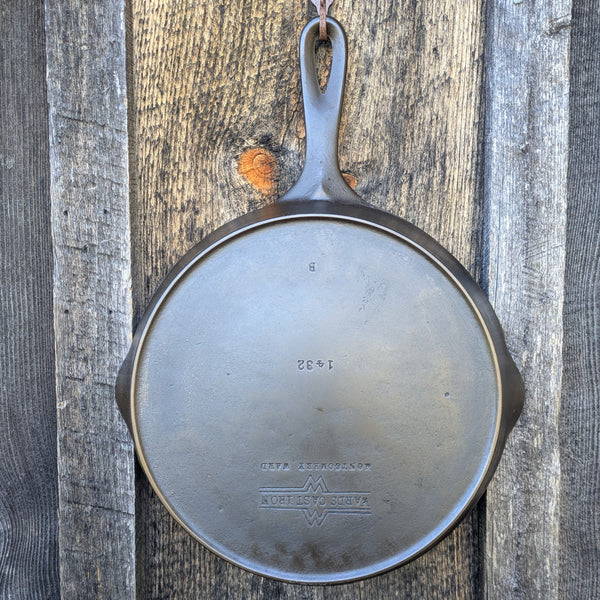 Ward's Cast Iron 1432 Skillet Size #8. Made by Wagner Ware for Montgom ...