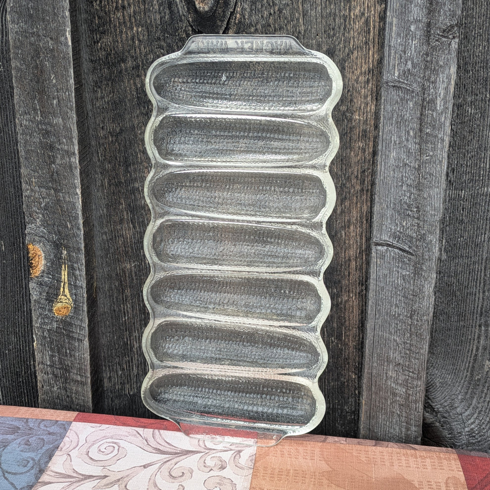 Vintage Glass Wagner Ware Corn Stick Pan – The Forge at Pleasant Valley ...