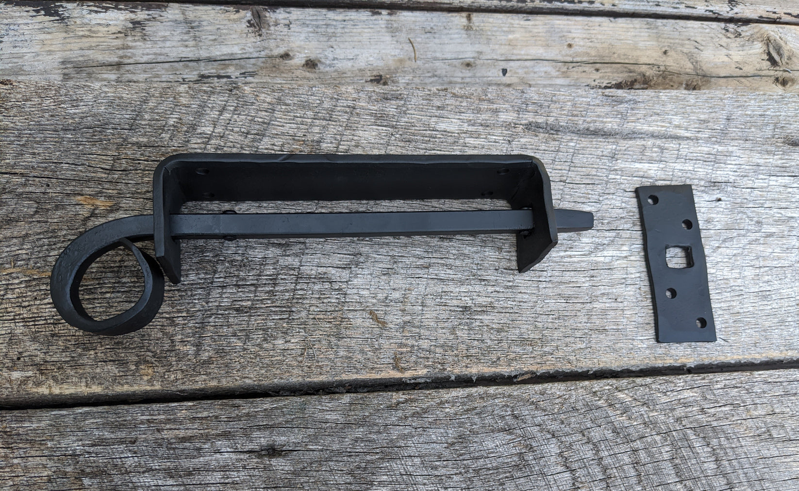 Hand Forged Deadbolt Latch – The Forge at Pleasant Valley Farm
