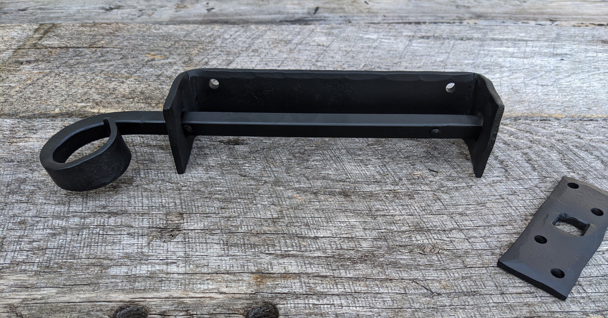 Hand Forged Deadbolt Latch – The Forge at Pleasant Valley Farm