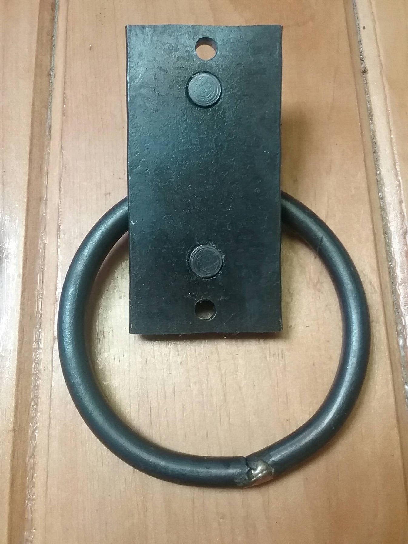 Set of 2 Hand Forged Brazed Ring Handles – The Forge at Pleasant Valley ...